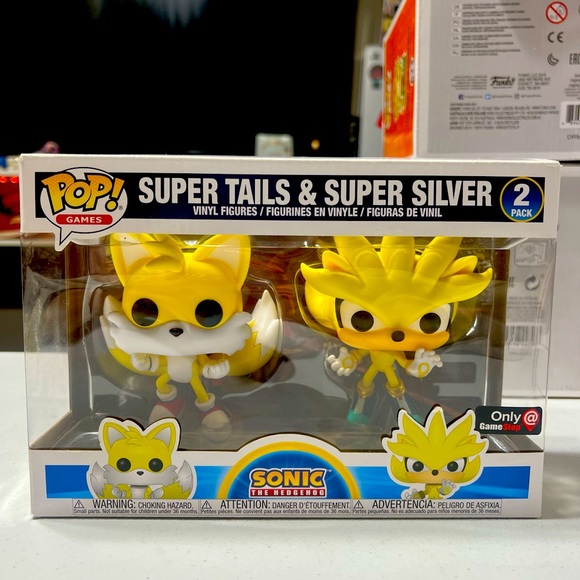 Funko | Other | Funk Pop Super Tails Super Silver | Poshmark